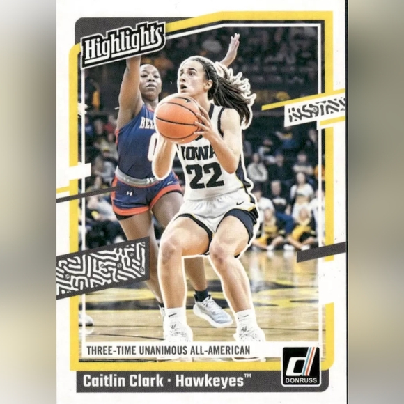 Panini | Toys | Caitlin Clark Rookie Wnba Womens Basketball Trading ...